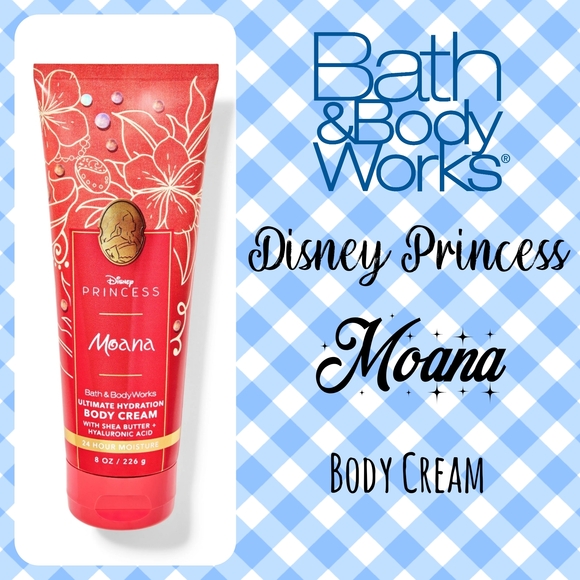 Bath & Body Works | Skincare | Bbw Disney Princess Moana Body Cream ...